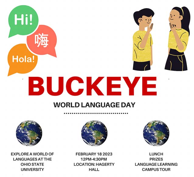 Buckeye World Language Day | Center for Languages, Literatures and Cultures